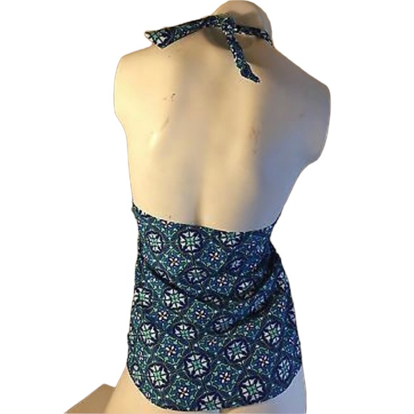 SPANX | Swim | Spanx Assets Ruffle Halter Padded Shaper Tankini | Poshmark